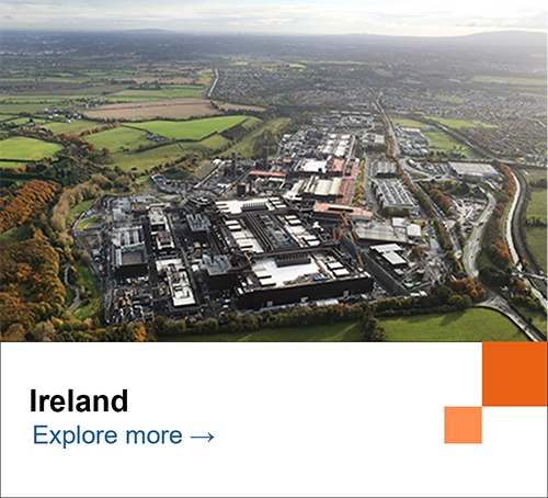 Intel's Ireland Leixlip campus. Click on the image to go to Ireland page